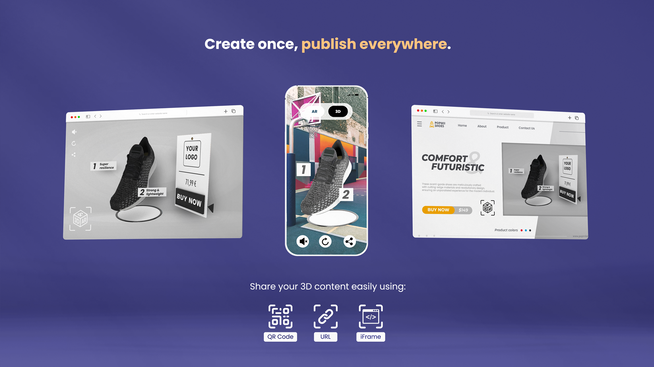 Popmii Factory - Create immersive 3D or AR content | AppSumo