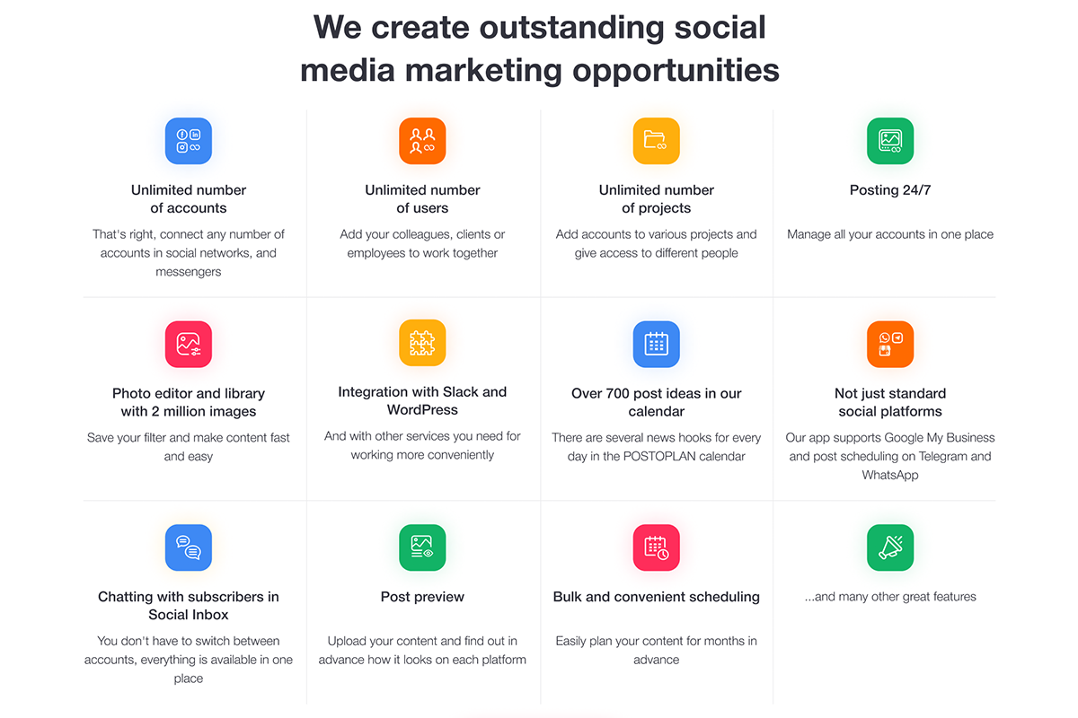 POSTOPLAN - Plan and schedule social media content | AppSumo