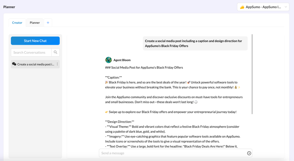 ProjectBloom - Stay on brand with AI agents | AppSumo