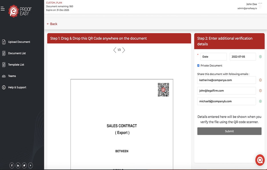 ProofEasy - Secure documents via blockchain | AppSumo