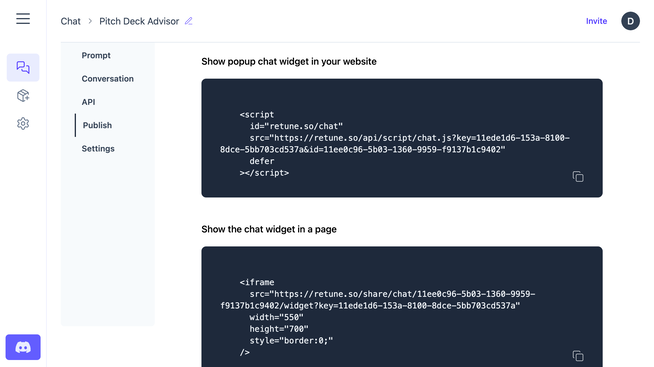 re:tune - Build and train no-code AI chatbots | AppSumo