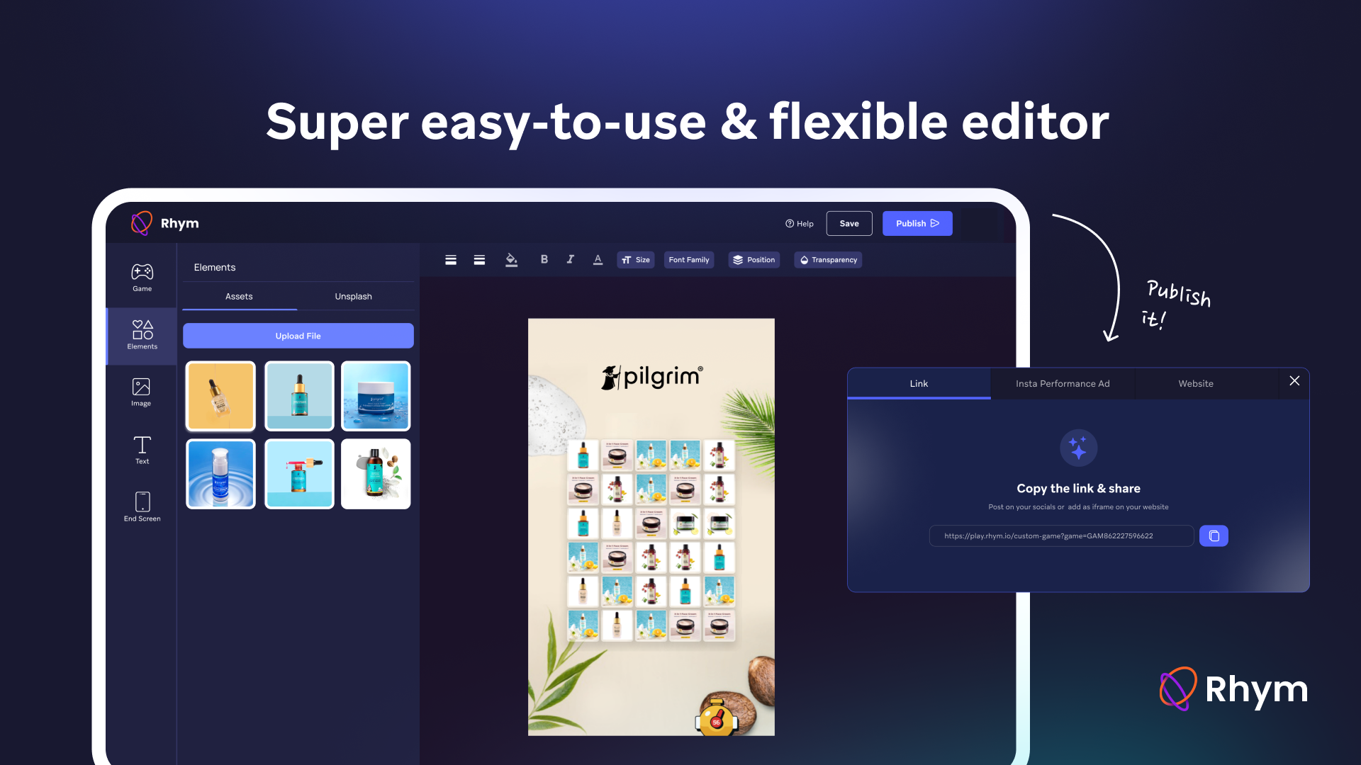 Rhym - Plus exclusive - Create gamified marketing content | AppSumo