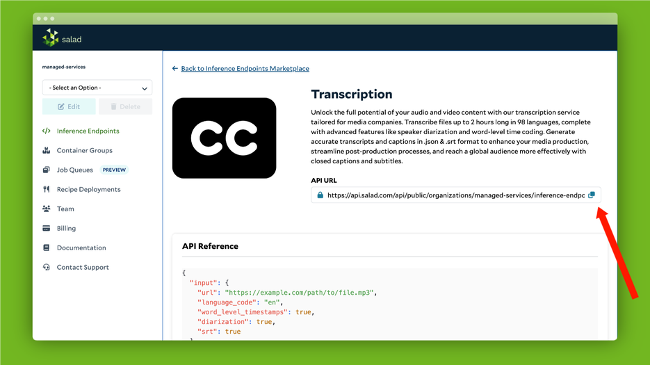 Salad Transcription API - Transcribe video & audio | AppSumo