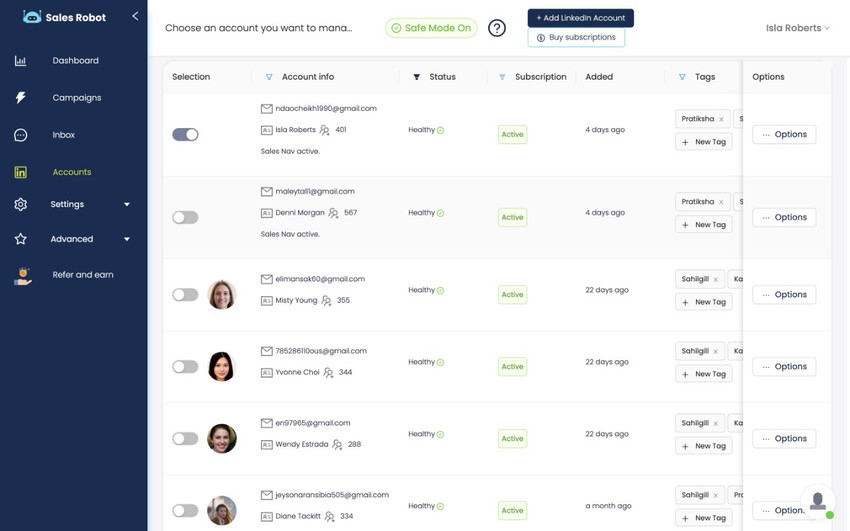 SalesRobot - Automate LinkedIn outreach campaigns | AppSumo