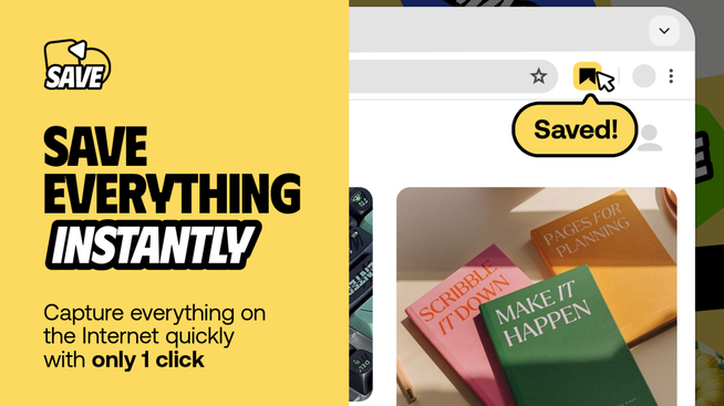 SaveDay - Effortlessly save and organize content | AppSumo