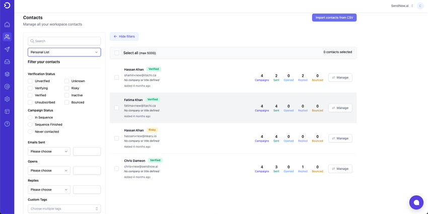 SendNow - Optimize your cold email outreach | AppSumo