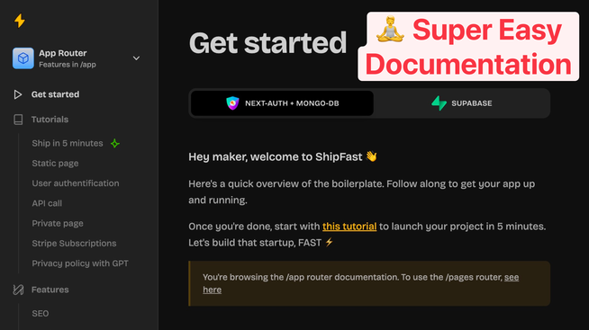 ShipFast - Build your app in days, not months | AppSumo