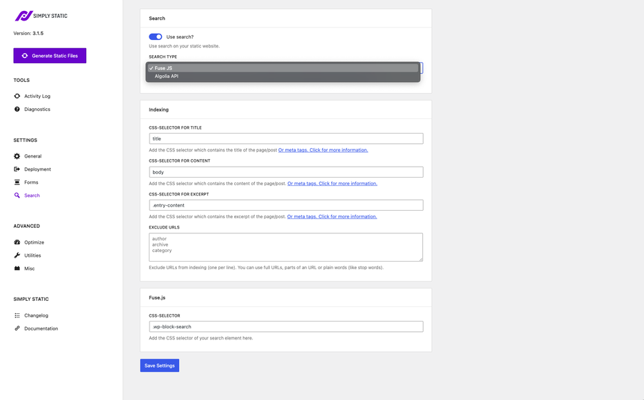 Simply Static Generate A Static Wordpress Site Appsumo