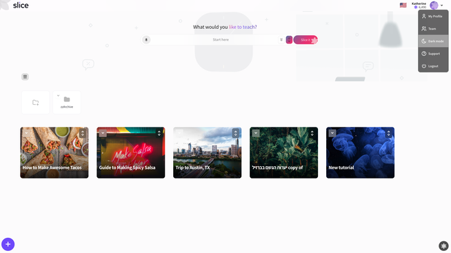 Slice Knowledge - Create e-learning modules w/ AI | AppSumo