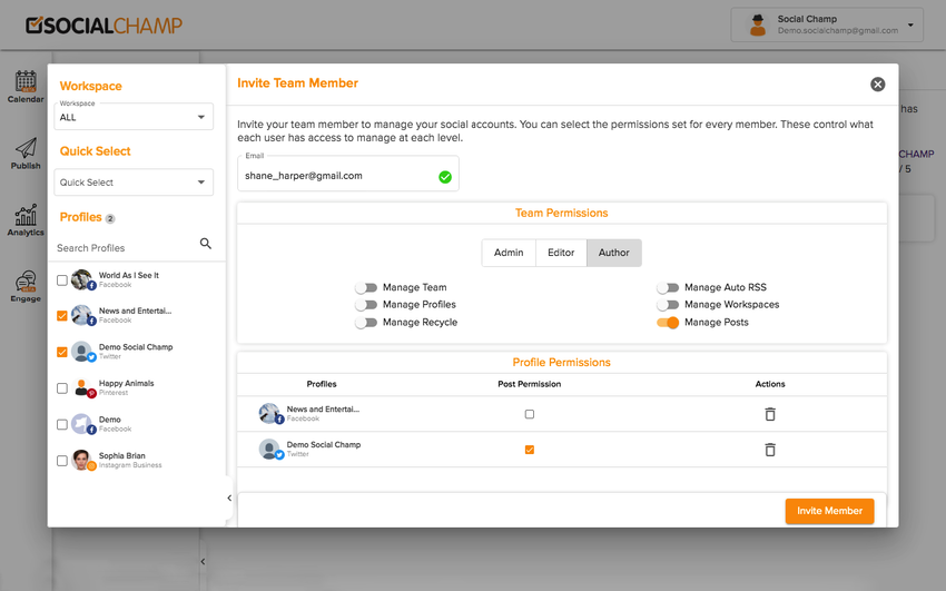 Social Champ - Manage multiple social accounts | AppSumo