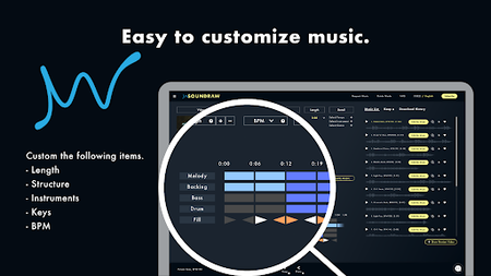 SOUNDRAW - Compose and edit royalty-free music | AppSumo