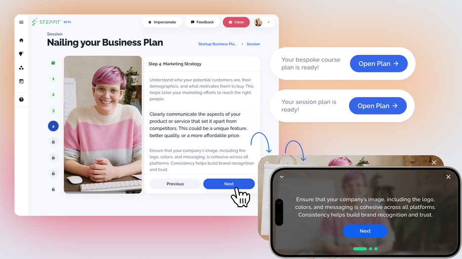 Steppit - Launch value-packed courses with AI | AppSumo