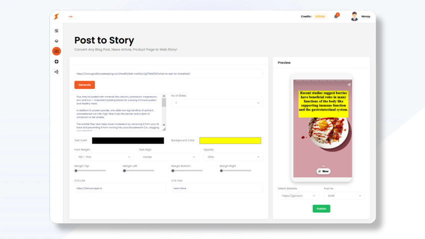 StoryBlaze (Previously StoryScraper) - Create better stories for WordPress | AppSumo