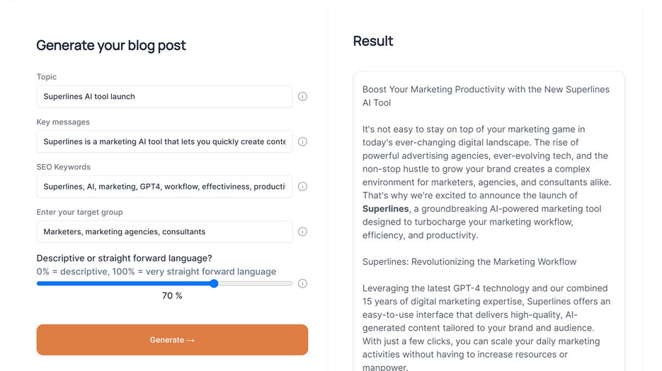 Superlines - Scale content creation with AI | AppSumo