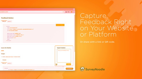 SurveyNoodle - Capture customer and user feedback | AppSumo