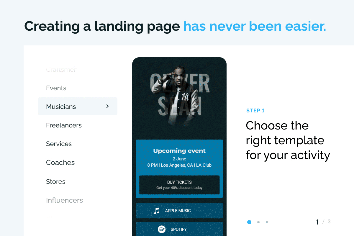 Taplink - Create landing pages for your bio link | AppSumo