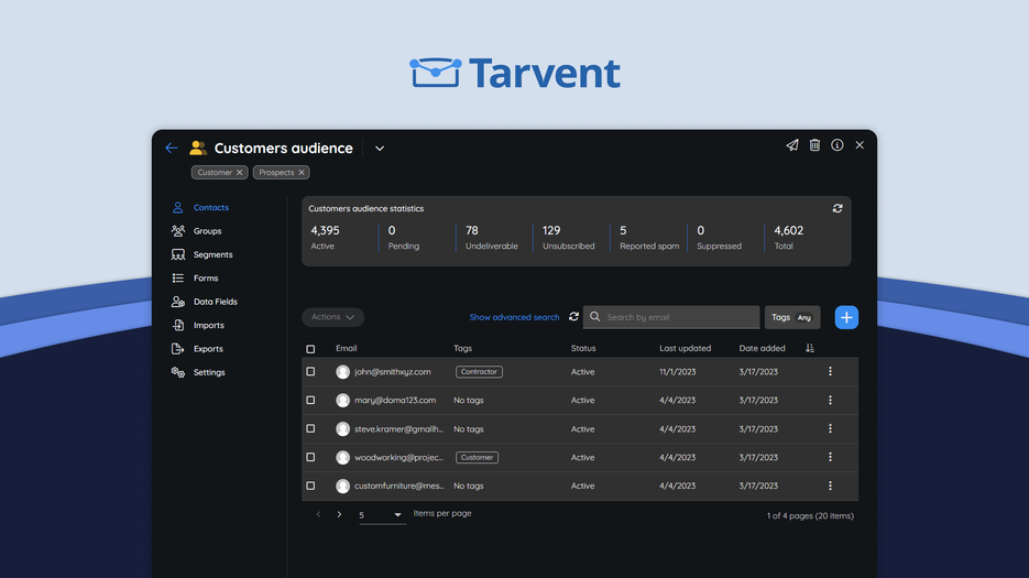 Tarvent - Simplify automation for email marketing | AppSumo