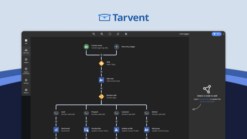 Tarvent - Simplify automation for email marketing | AppSumo