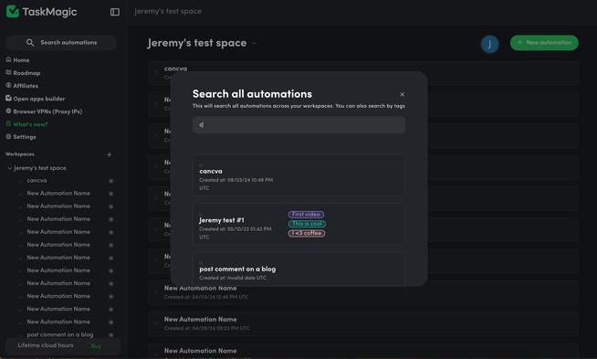 TaskMagic - Capture processes & create automations | AppSumo