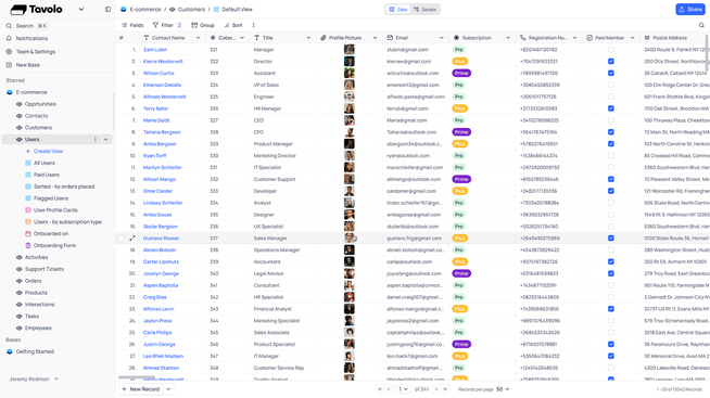 Tavolo - Build no-code apps with your data | AppSumo
