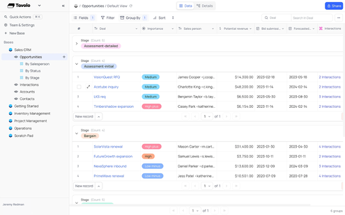 Tavolo - Build no-code apps with your data | AppSumo