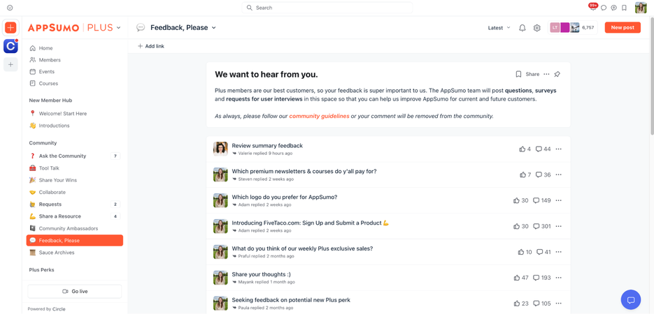 The Sauce - Plus exclusive - Business community for entrepreneurs | AppSumo