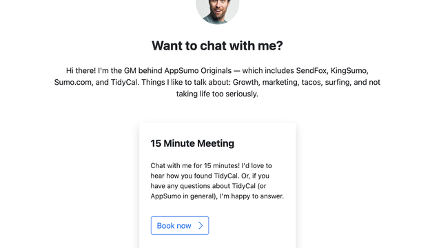 TidyCal - Book and manage meetings easily | AppSumo