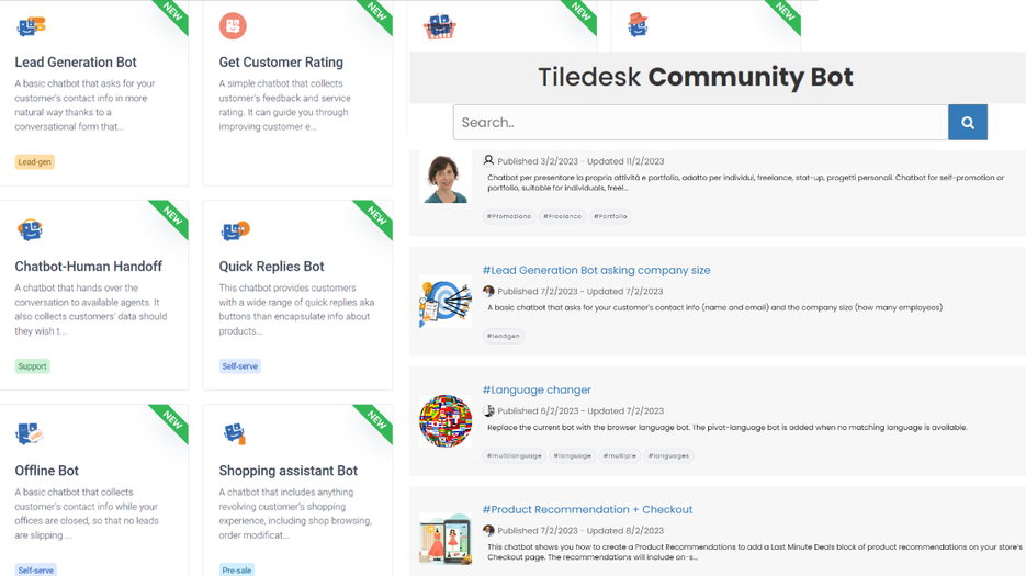 Tiledesk - Build no-code chatbots to qualify leads | AppSumo