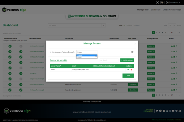 VeriDoc Sign - Blockchain-protected e-signatures | AppSumo