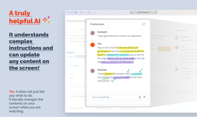 VideoToPage - Turn video & audio into text content | AppSumo