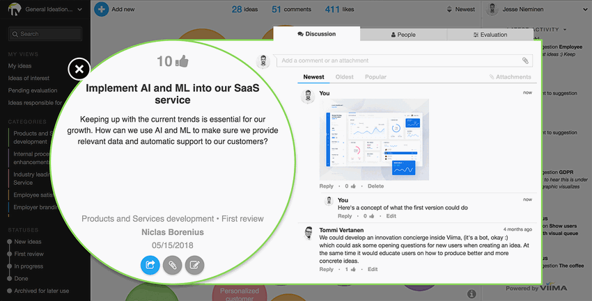 Viima - Turn more ideas into action | AppSumo