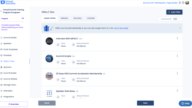 Virtual Summits Software - Launch virtual summits | AppSumo