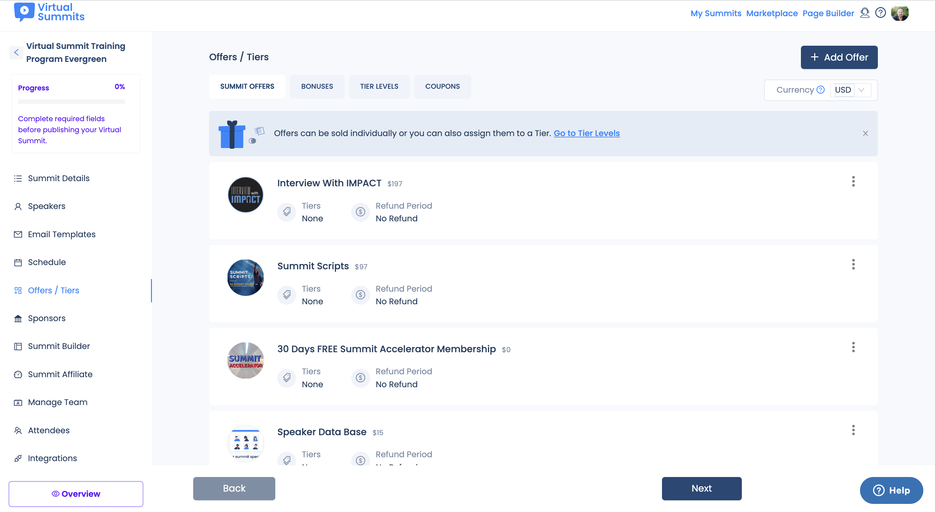 Virtual Summits Software - Launch virtual summits | AppSumo