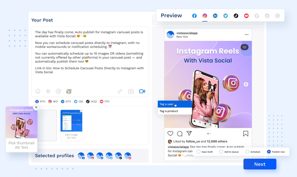 Vista Social - Manage your social content in one place | AppSumo