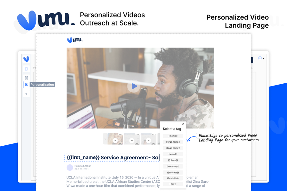 Vumu - Make personalized videos for cold outreach | AppSumo