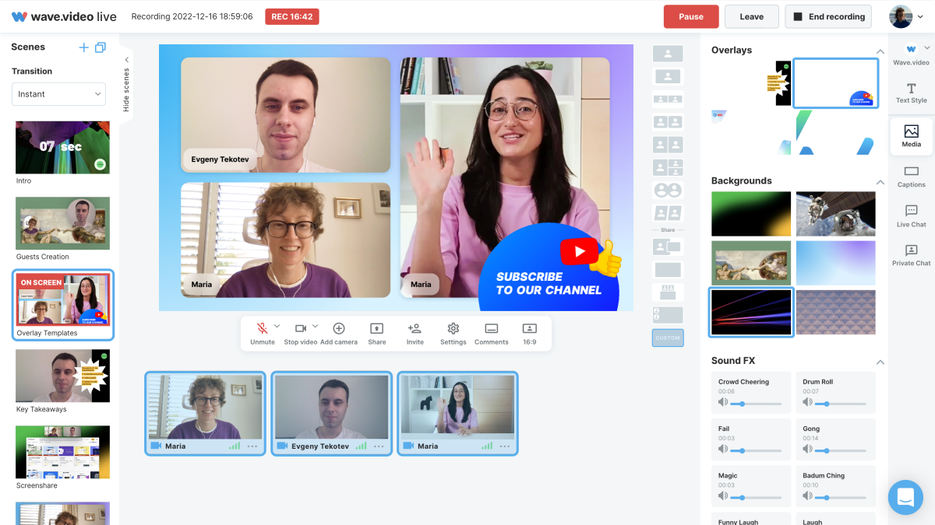 Wave.video - Edit, record, host, and stream videos | AppSumo