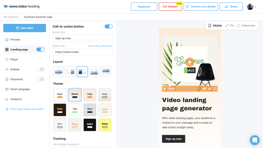 Wave.video - Edit, record, host, and stream videos | AppSumo