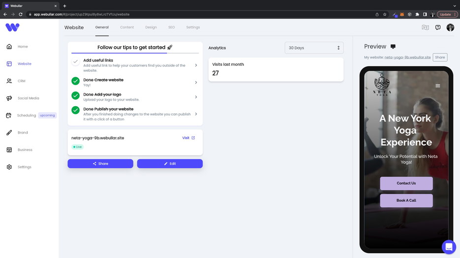 Webullar - Build your online presence with AI | AppSumo