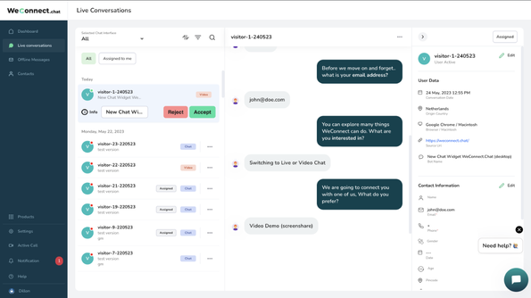 WeConnect.chat - Build chatbots with video chat | AppSumo