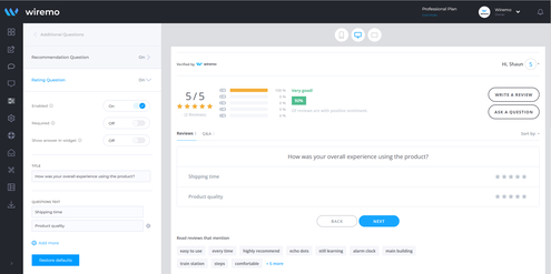 Wiremo - Display customer reviews for social proof | AppSumo