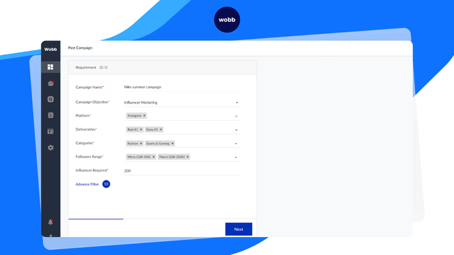 Wobb - Simplify influencer marketing | AppSumo
