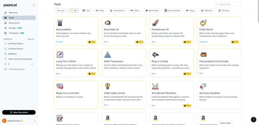 Yaara - Produce content at lightning speed with AI | AppSumo