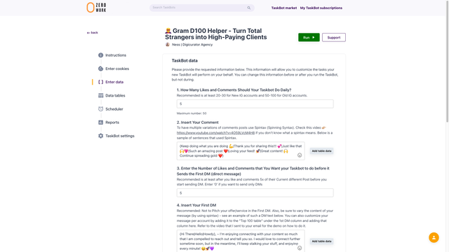 ZeroWork Creator App - Build and monetize automated TaskBots | AppSumo
